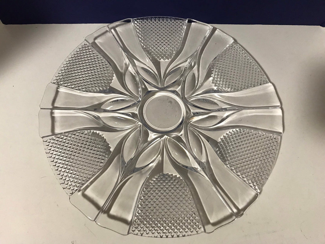 Depression Glass Plates Flower Patterns