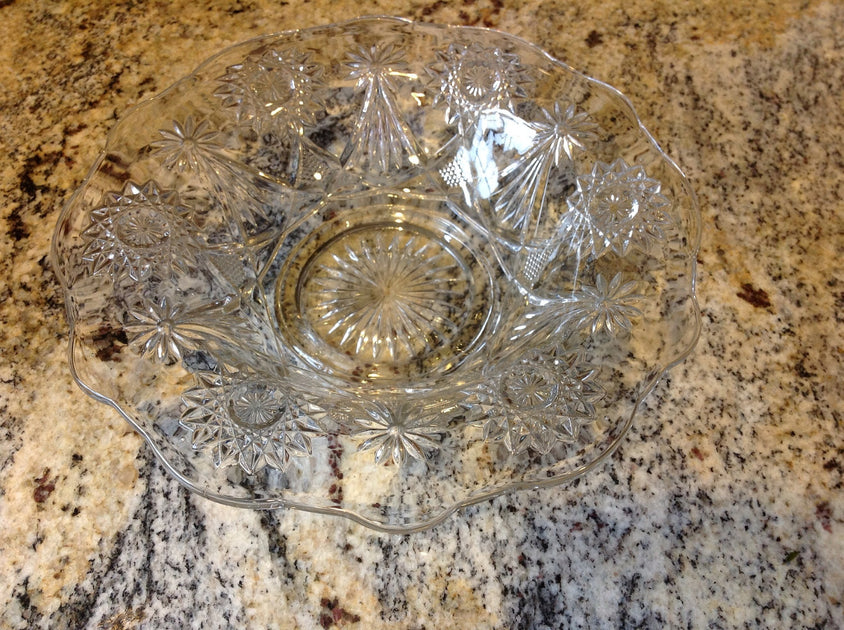 Vintage EAPG , Early American Bowl/plate – Vintage Love Antiques